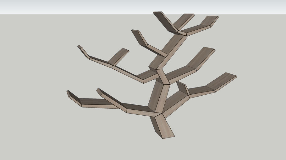 Tree Bookshelf | 3D Warehouse
