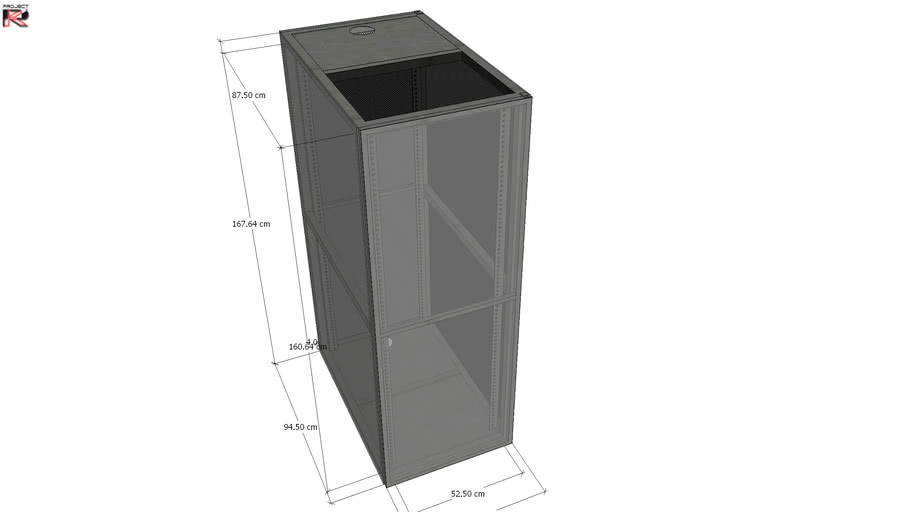 Small Server Cabinet | 3D Warehouse