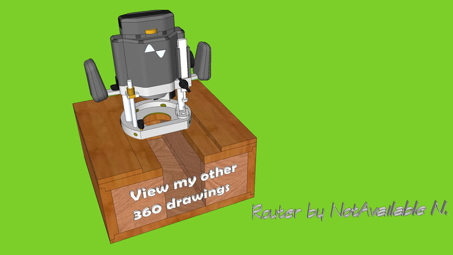 Router Cabinet | 3D Warehouse