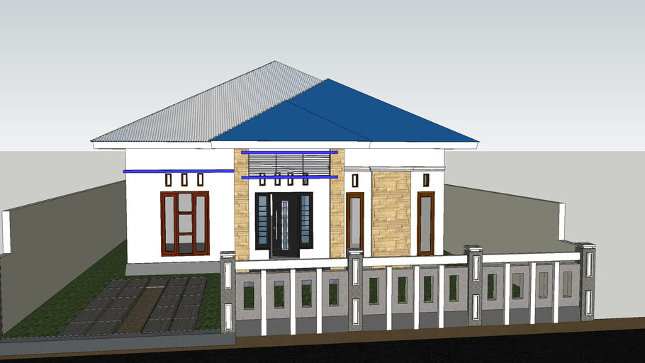 rumah sederhana | 3D Warehouse
