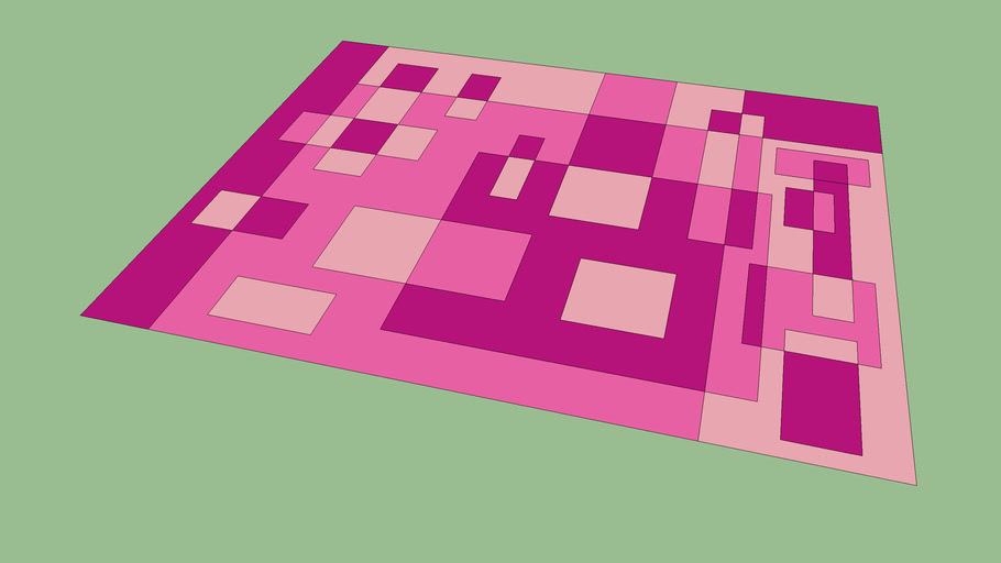 Modern Girly Rug 2 | 3D Warehouse