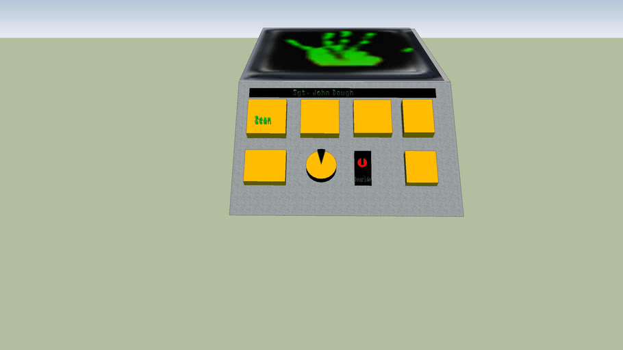 hand scanner | 3D Warehouse