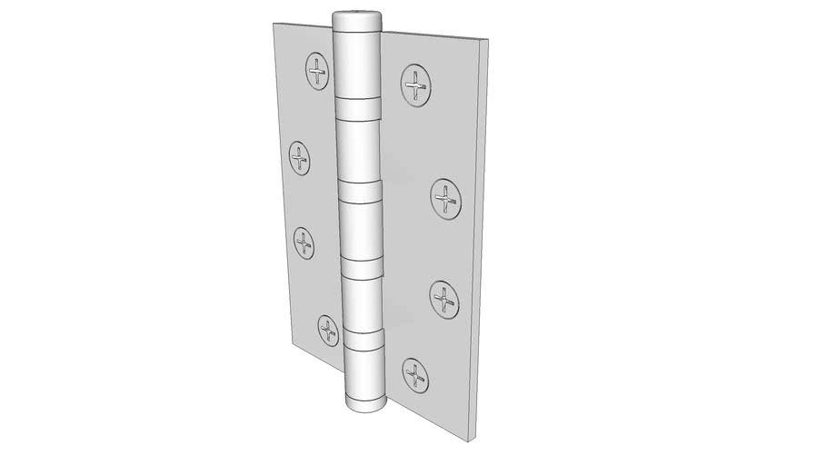 Ball Bearing Door Hinge | 3D Warehouse