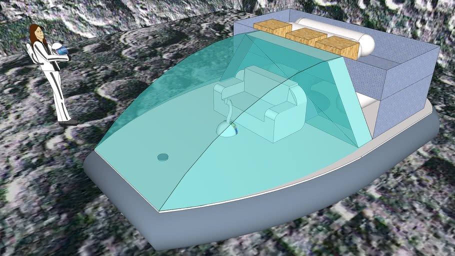 Space Hover Craft | 3D Warehouse