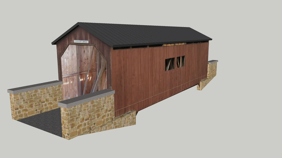 Fort Hunter Covered Bridge | 3D Warehouse