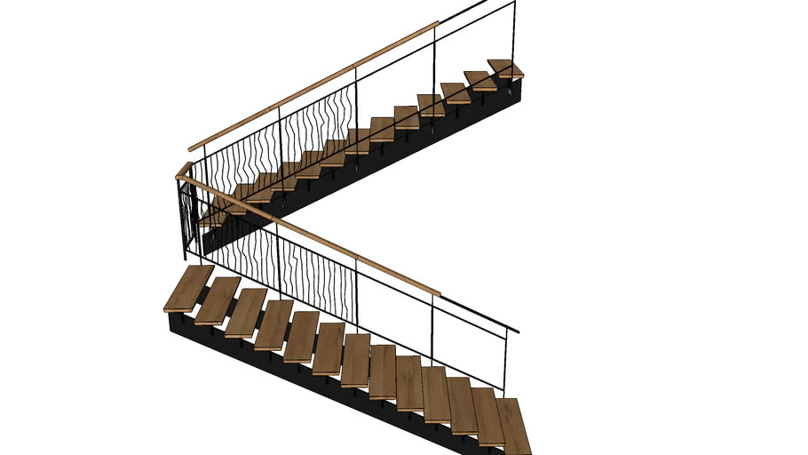 Stair_11 | 3D Warehouse
