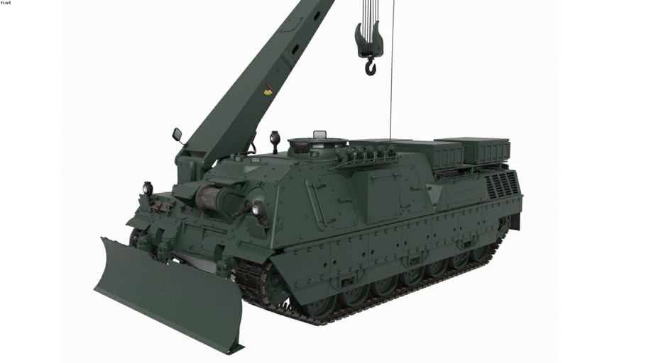 Leopard Wisent 1 ARV Bysanders 3D Models | 3D Warehouse