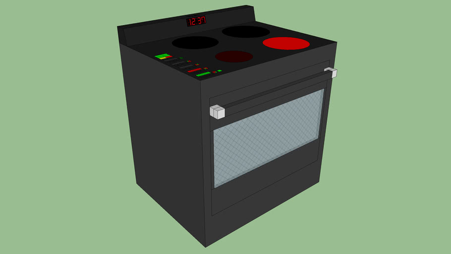 Kitchen Range | 3D Warehouse