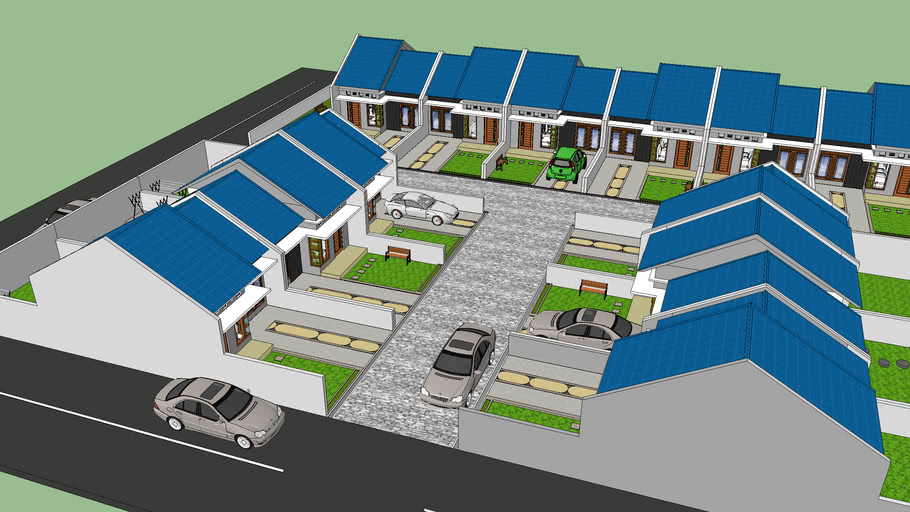 Perumahan / Housing club | 3D Warehouse