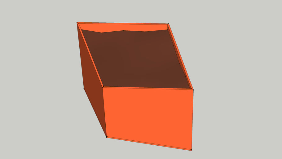 Rhombus Planter Box | 3D Warehouse