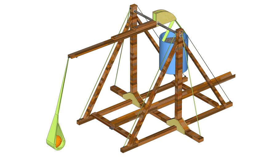 Pumpkin Chuckin' Trebuchet | 3D Warehouse