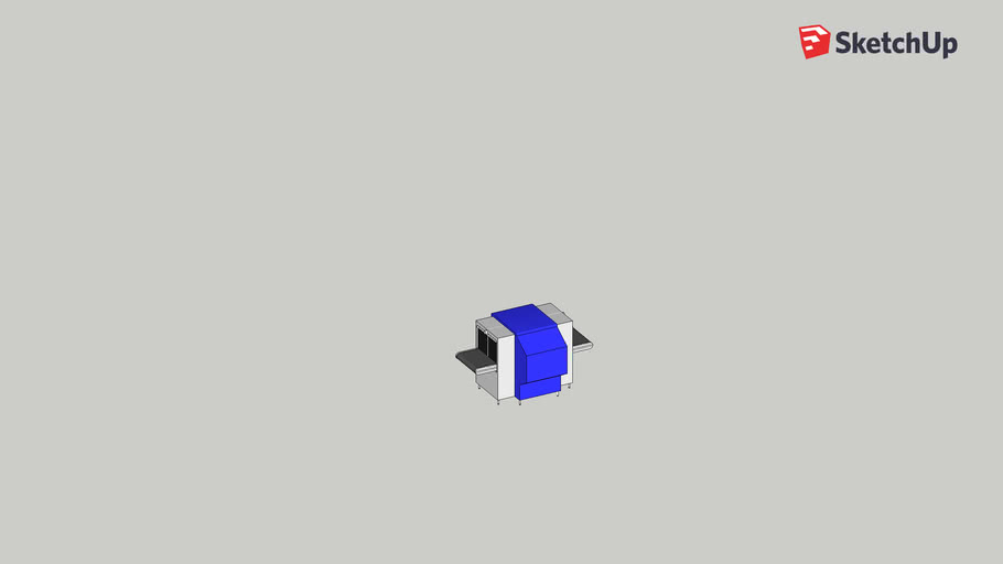 Baggage Scanner | 3D Warehouse