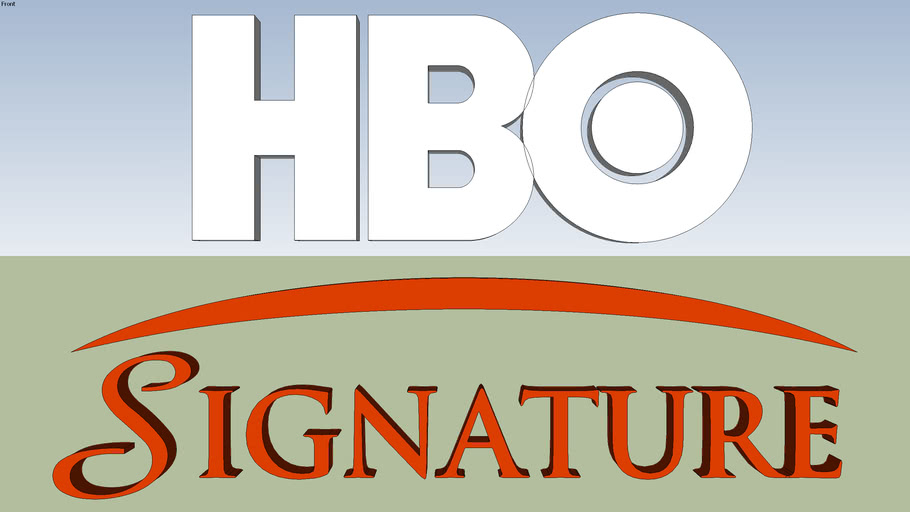 HBO Signature logo | 3D Warehouse