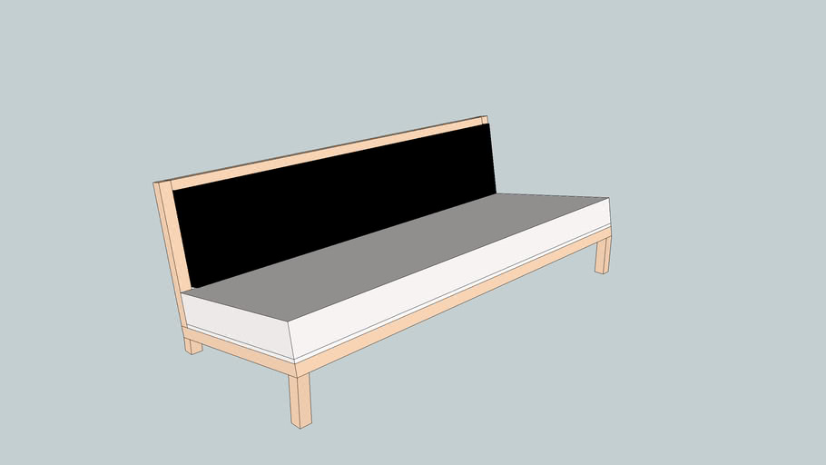Low level sofa | 3D Warehouse