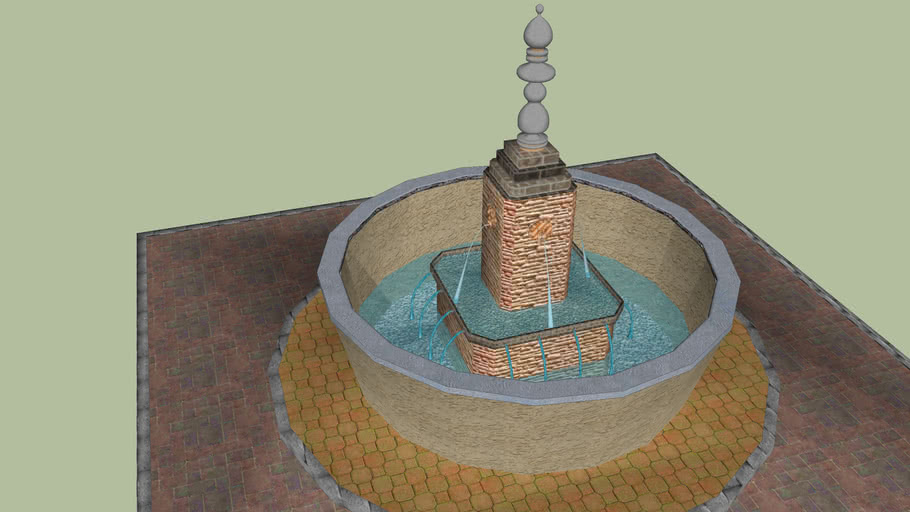 Fuente/redonda | 3D Warehouse