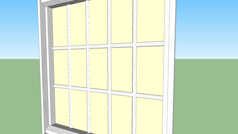 15 panel window | 3D Warehouse