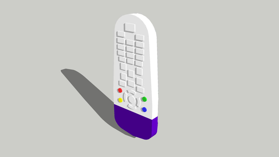 BEin sports remote controle | 3D Warehouse