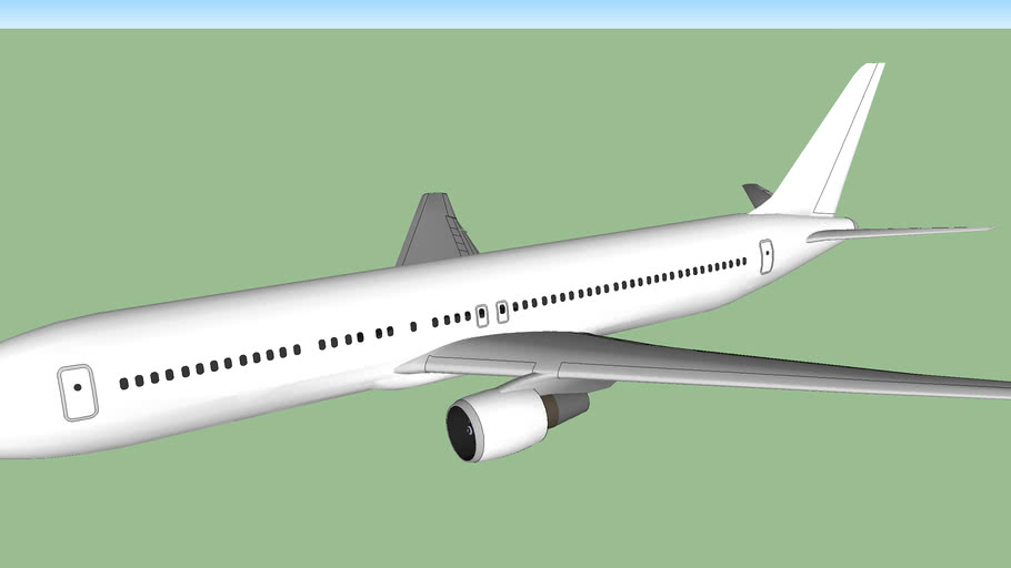 Template - Boeing 767-300 | 3D Warehouse