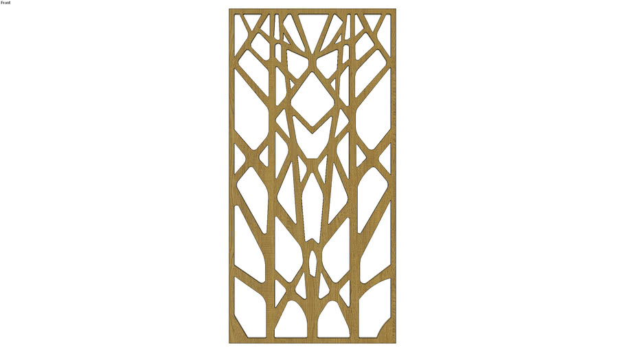 CNC-Panel-034 | 3D Warehouse