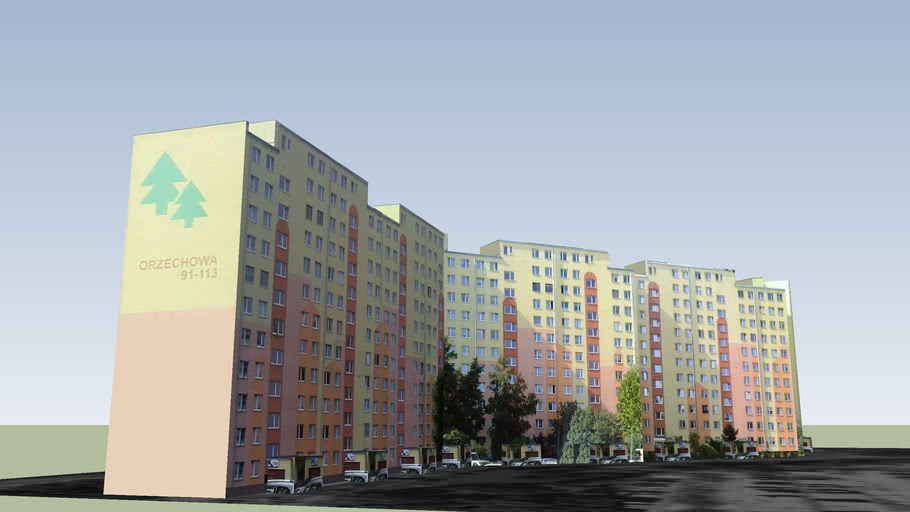 Orzechowa 91- 113, Wrocław | 3D Warehouse