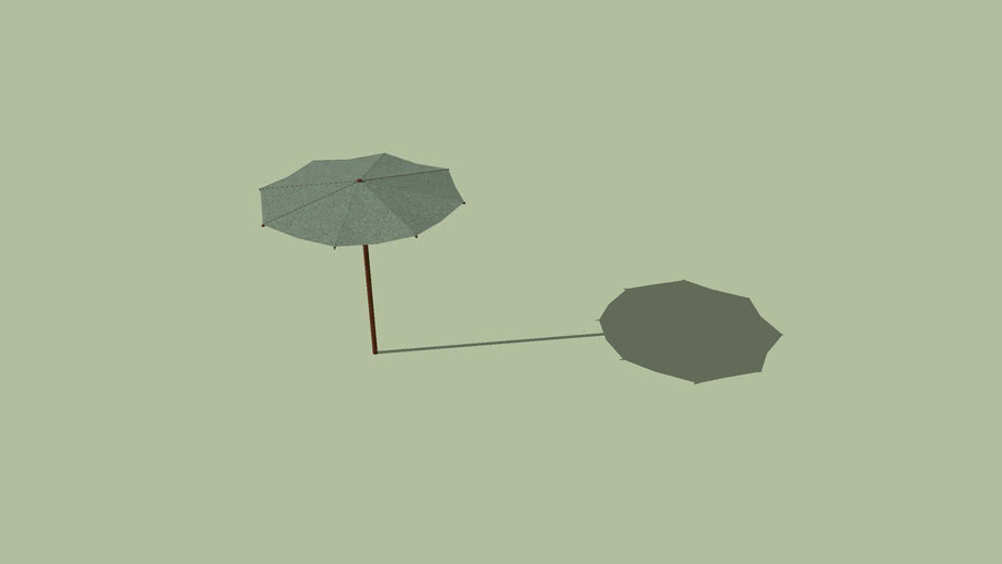 Garden Parasol | 3D Warehouse