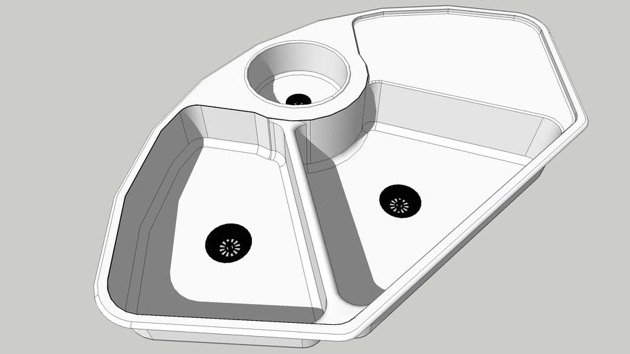 Corner Sink | 3D Warehouse