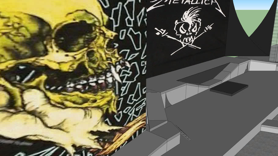 Metallica Stage Black Album Tour | 3D Warehouse