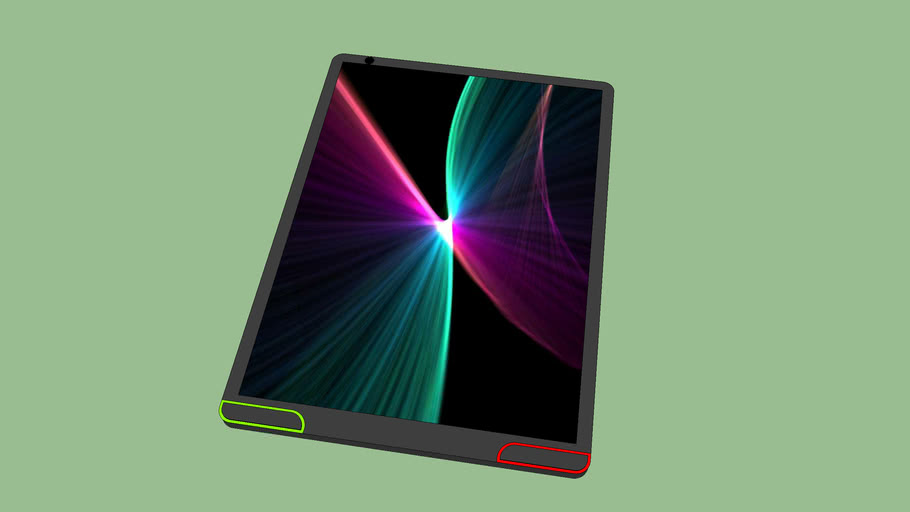 tablette tactile 39cm | 3D Warehouse