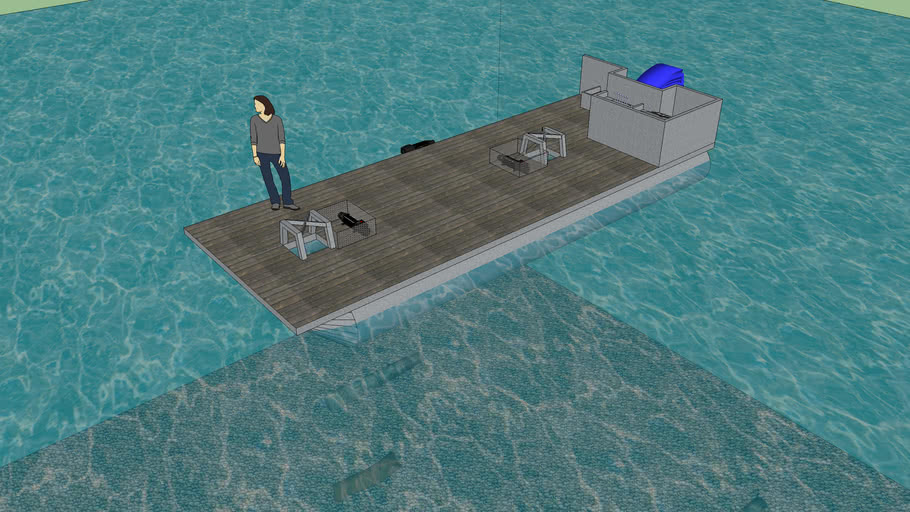 logging boat | 3D Warehouse