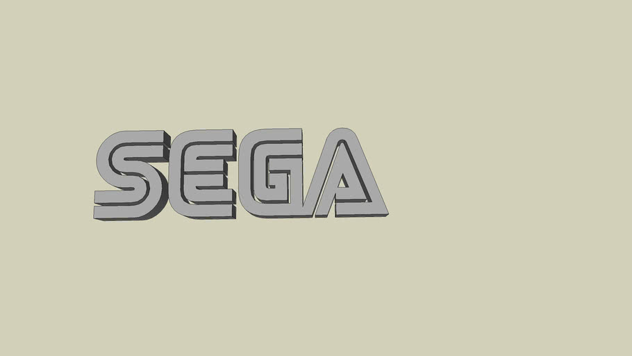 Sega Logo | 3D Warehouse