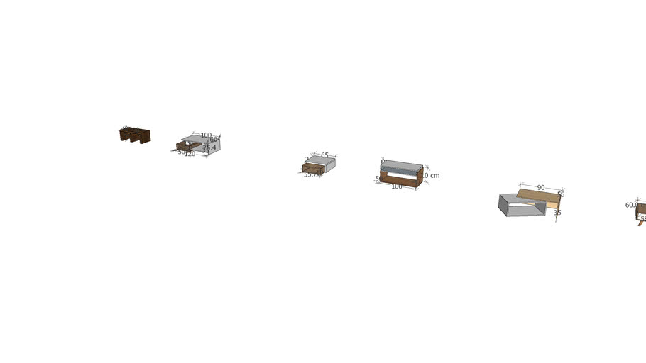 Small tables | 3D Warehouse