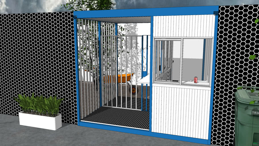 Guard house 2.44m x 3.00m | 3D Warehouse