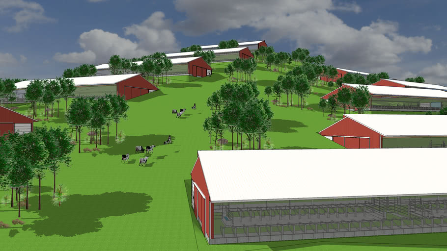 Peternakan Sapi Kertakawat, Buleleng, Bali | 3D Warehouse