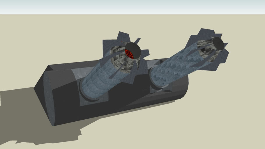 large flat turret | 3D Warehouse