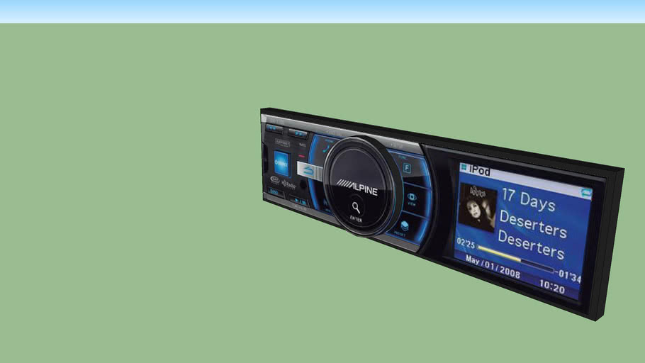 Alpine IDA-X100 | 3D Warehouse