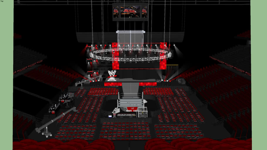 WWE RAW HD Set (Event) | 3D Warehouse