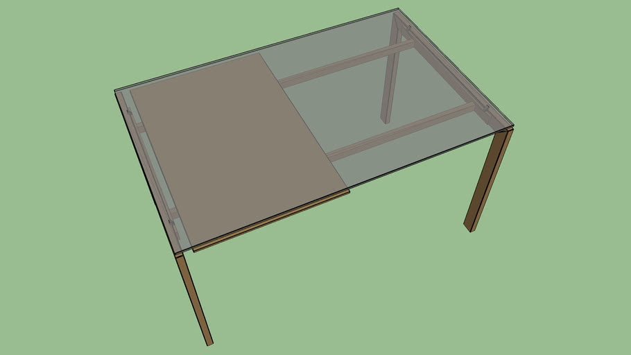 Glass table | 3D Warehouse