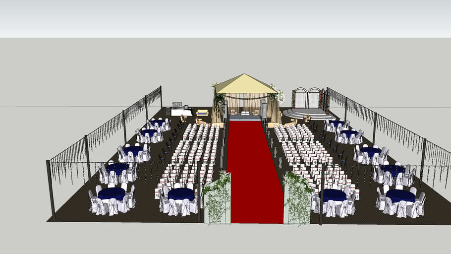 Indian wedding Setup | 3D Warehouse