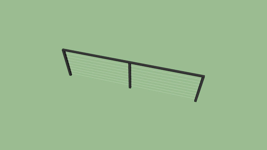 Wire Railing | 3D Warehouse