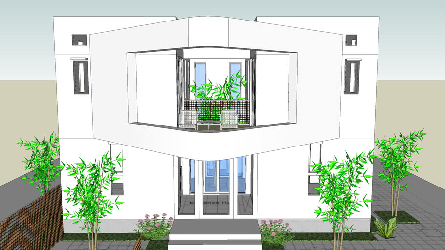 New Cube House | 3D Warehouse