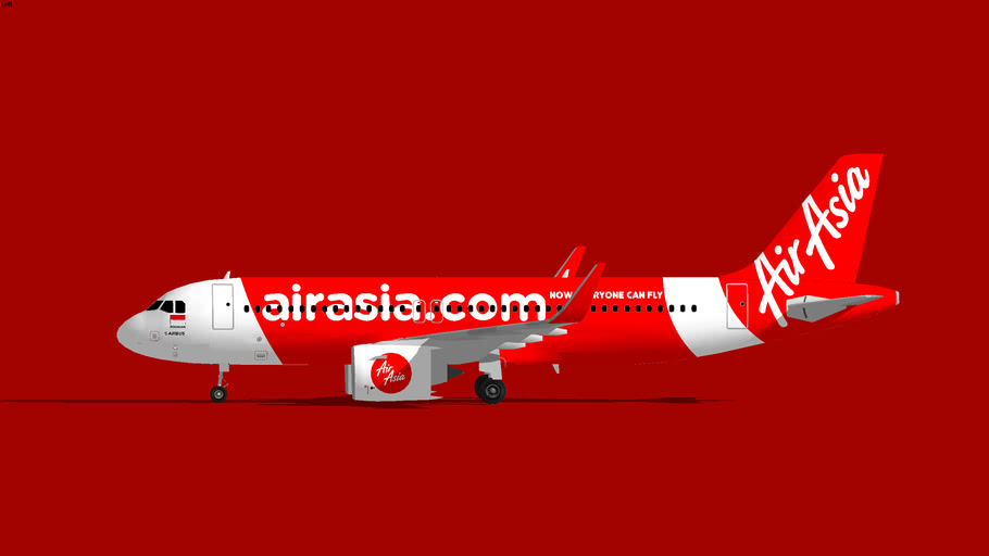 Indonesia AirAsia A320 NEO | 3D Warehouse