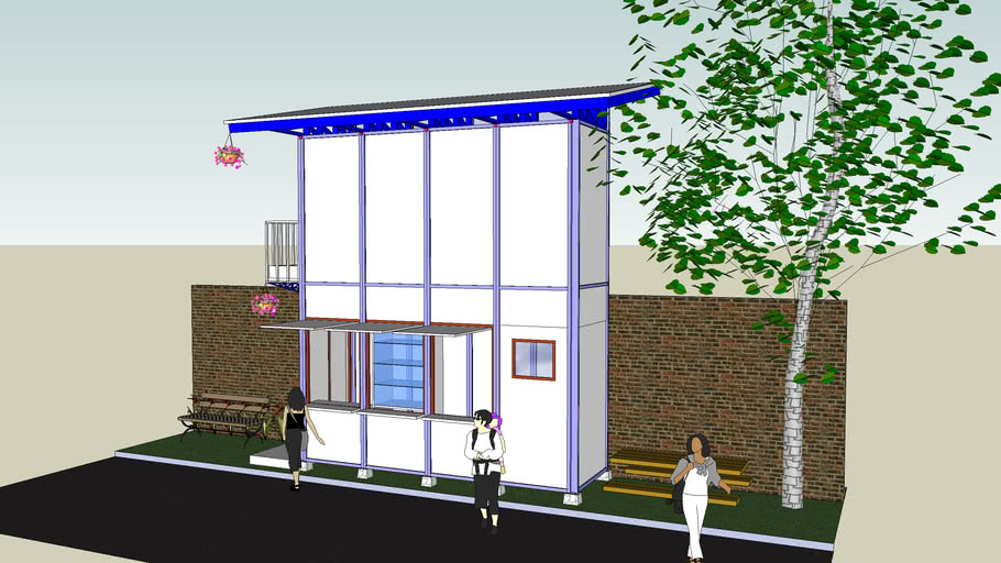 kios rokok | 3D Warehouse