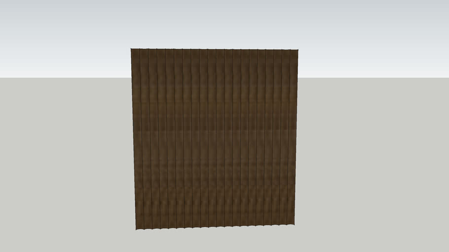grooved wall panel | 3D Warehouse