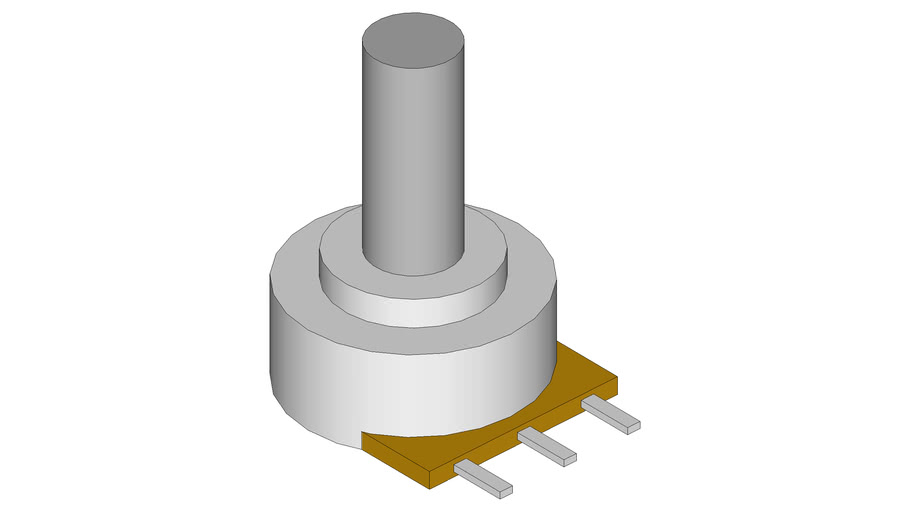 POT-103 (Potentiometer) | 3D Warehouse