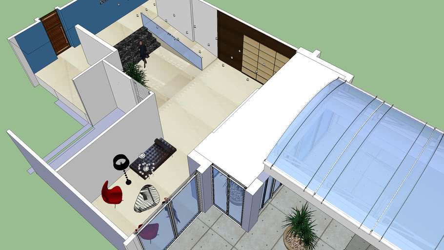 Apartment Building Lobby | 3D Warehouse