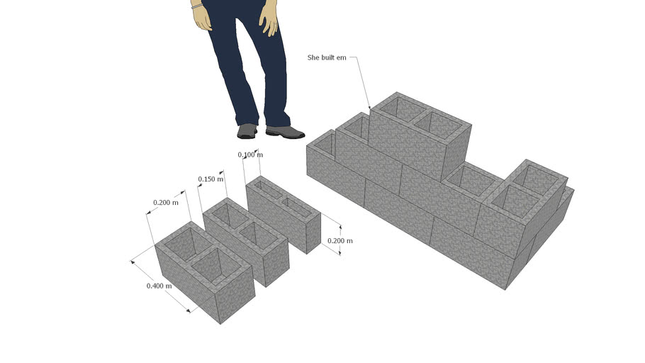 Masonary blocks | 3D Warehouse