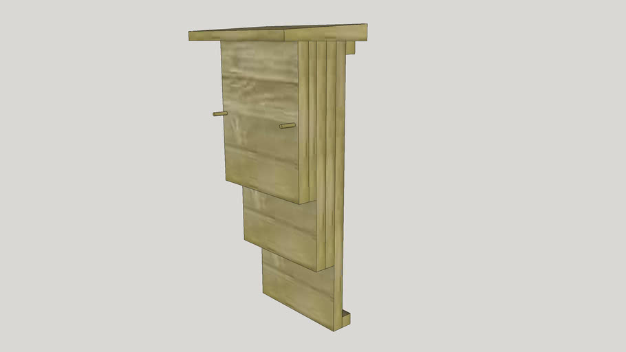 The Kent bat box | 3D Warehouse