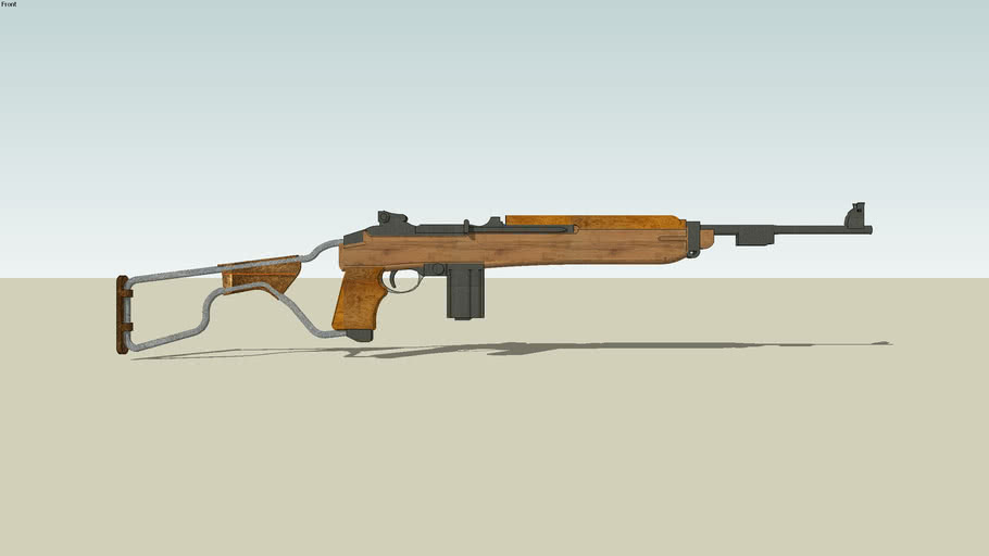 M1 Carbine - Paratrooper Model | 3D Warehouse