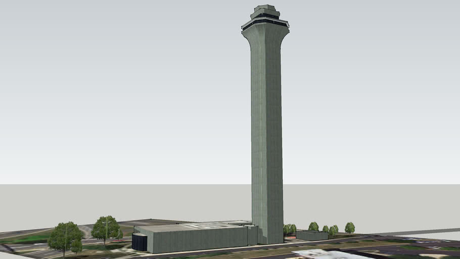 Newark Airport control tower | 3D Warehouse