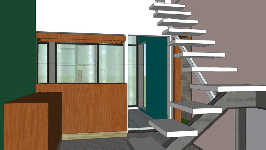 Contemporary Trimble house | 3D Warehouse